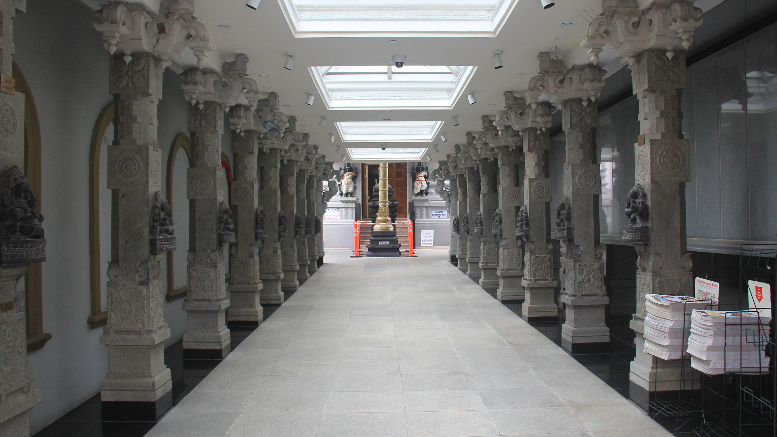 Inside The Albany Hindu Temple